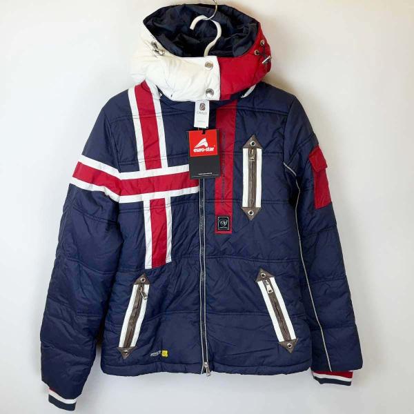 [ブランド] ユーロスター[タイプ] ジップアップ ライディングジャケット Damen Marissa[表記サイズ] M[対象] レディース[カラー] ネイビー[身幅] 約50cm[着丈] 約63cm[袖丈] 約64cm[肩幅] 約38cm...