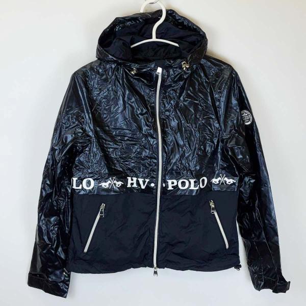 [ブランド] HV POLO[タイプ] CLARICE インビトウィーン ジャケット クラリス アノラック ナイロン[表記サイズ] S[対象] レディース[カラー] ネイビー[身幅] 約50cm[着丈] 約59cm[袖丈] 約62cm[肩幅...