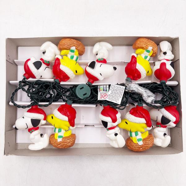 [ブランド] KURT'S ADLER[タイプ] スヌーピー ウッドストック クリスマス デコレーションライトセット サンタ[生産国] 中国[型番] PE0052[状態] 未使用品ですが、長期保管により汚れがみられます。