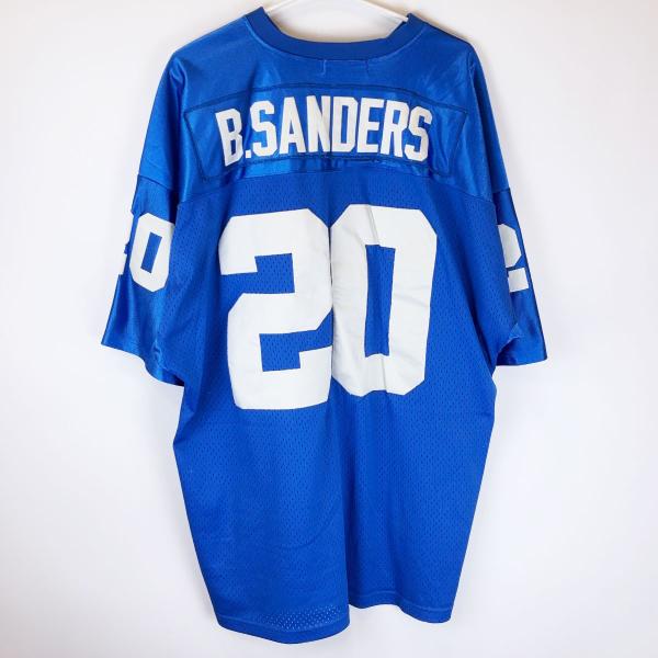 [ブランド] Mitchell&amp;Ness ミッチェル&amp;ネス[タイプ] NFL Lions デトロイト・ライオンズ ユニフォーム ジャージ #20 B.SANDERS バリー・サンダース[表記サイズ] 52[身幅] 約70cm...