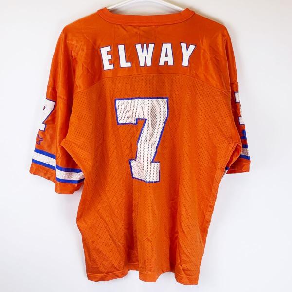 [ブランド] STARTER スターター[タイプ] NFL Broncos デンバー・ブロンコス ユニフォーム ジャージ #7 ELWAY ジョン・エルウェイ[生産国] アメリカ[身幅] 約60cm[着丈] 約66cm[状態] 使用感があり...