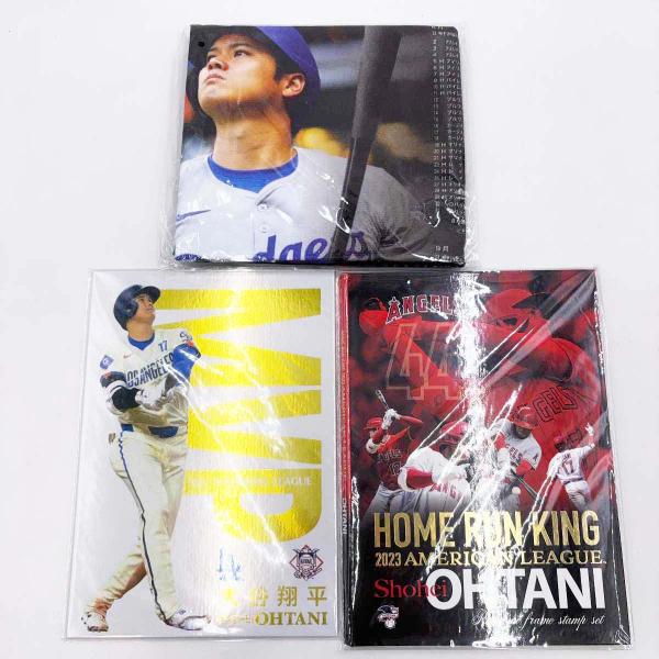 [タイプ] 大谷翔平 2023 AL ホームラン王獲得記念 2024 NL MVP受賞記念 プレミアムフレーム切手 タオルセット[状態] 未使用品