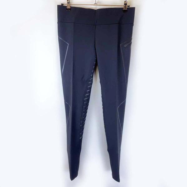 [ブランド] エクイライン EQUILINE[タイプ] キュロット パンツ フルグリップ[表記サイズ] L[対象] レディース[型番] N08891[カラー] ブラック[総丈] 約94.5cm[ウエスト] 約40cm[股上] 約20.5cm...