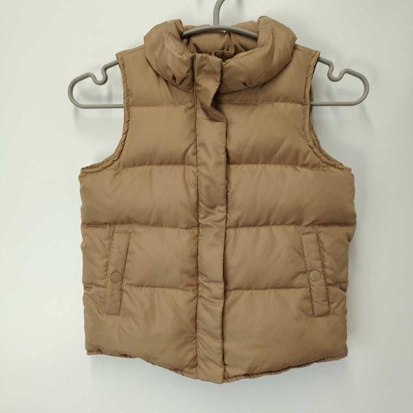 [ブランド] イーザッカマニア[タイプ] ダウンベスト キッズ zootie BAMBINI[表記サイズ] 130[対象] キッズ[カラー] ベージュ[身幅] 約39cm[着丈] 約43cm[状態] 　使用感が感じられ、ほつれや汚れがありま...