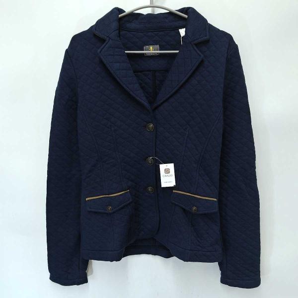 [ブランド] FIOR DA LISO[タイプ] VIVIAN ボタンダウン ライディングジャケット ストレッチ[表記サイズ] 38[対象] レディース[カラー] ネイビー[身幅] 約47cm[着丈] 約63cm[袖丈] 約68cm[肩幅]...