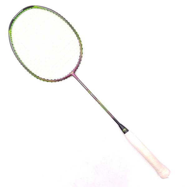 [ブランド] リーニン[タイプ] Turbo Charging 75D Drive バドミントンラケット[表記サイズ] 4UG5[ガットのテンション] 22[元グリップ]なし[状態] ひび割れなどのダメージはありませんが、軽いキズや塗装の剥...