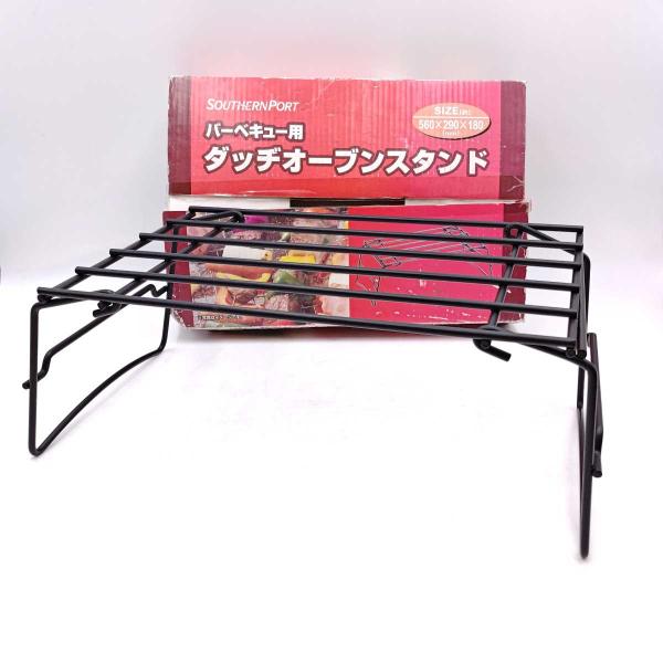 [ブランド] サザンポート[タイプ] ダッチオーブンスタンド[状態] あまり使用された形跡はみられませんが、足の部分に少し塗装の剥がれがみられます。