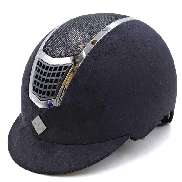 [ブランド] FairPlay フェアプレイ[タイプ] 乗馬 ヘルメット クアンティナム フロリン[表記サイズ] L[カラー] ブラック[状態] 多少使用感はありますが、目立ったダメージなどなく概ね良好です。