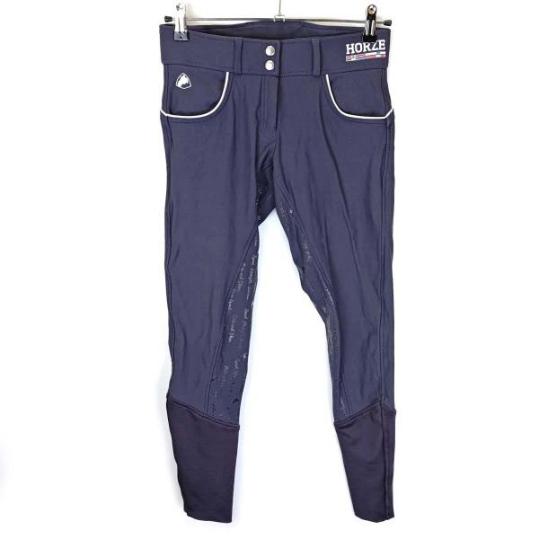 [ブランド] HORZE ホルツ[タイプ] Nordic Performance シリコングリップ フルシート キュロット I42[対象] レディース[カラー] ネイビー[総丈] 約89cm[ウエスト] 約36.5cm[状態] 軽い汚れやプ...