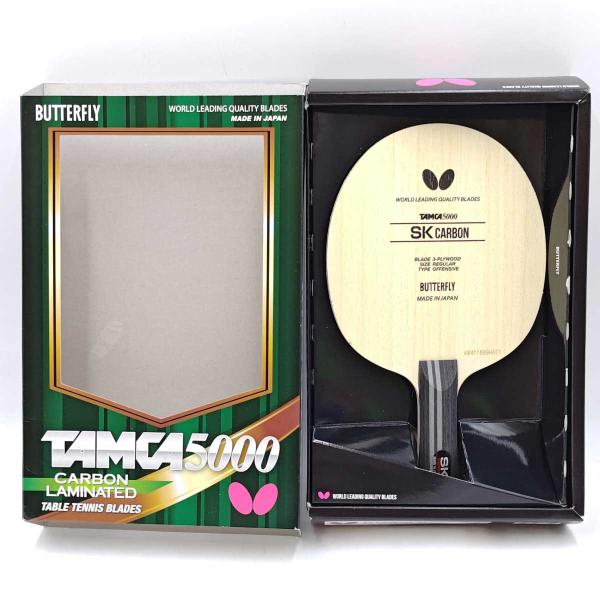 [ブランド] バタフライ[タイプ] SK カーボン FL[型番] 36891[重量] 約79g[状態] 数回の試打のみの使用。ブレードの端一部に少し傷みがみられます。