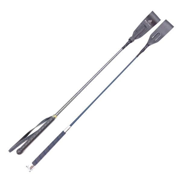 [ブランド] EQULIBERTA エクリベルタ[タイプ] 短鞭 ラバーグリップ 65cm / 63.5cm[状態] 2本のうち、63.5cmの鞭についてはストラップの取付部分のキャップのようなものが剥がれています。いずれもある程度の使用感...