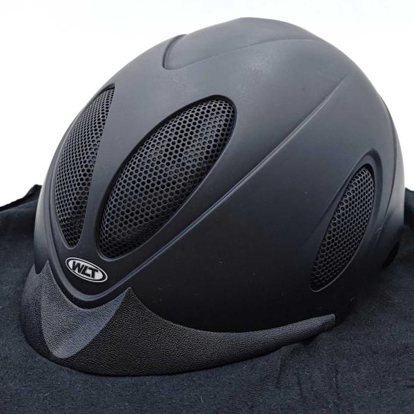 [タイプ] WLT ダイヤル式 ヘルメット 59-61cm[対象] ユニセックス[カラー] ブラック[状態] 未使用品(表面に少しべたつきがあり、スレのようなものがみられます。)