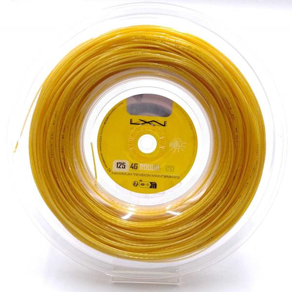 [ブランド] LUXILON ルキシロン[タイプ] 4G ROUGH 125 ラフ 硬式 テニス ストリング ガット 200ｍ ロール[型番] WRZ990144[カラー] ゴールド[状態] 未使用品