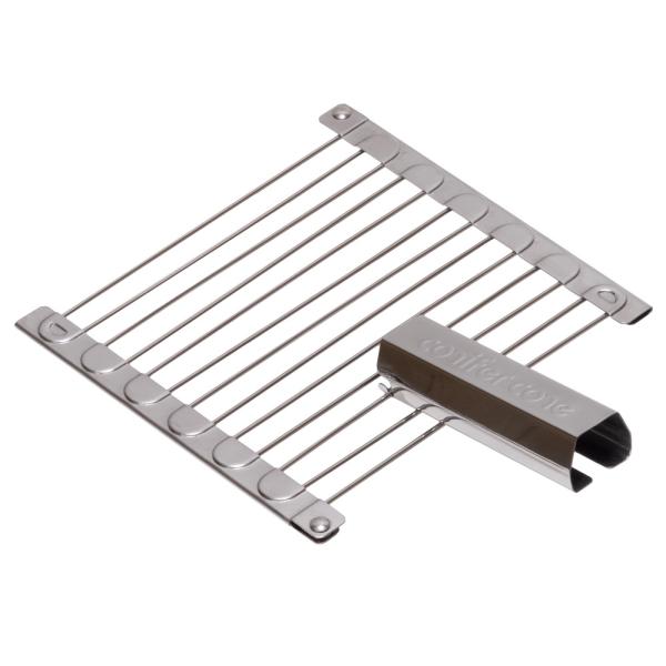 [ブランド] コニファーコーン[タイプ] フォールディングBBQネット [ローストマスター] [重量] 160g[使用時サイズ] アミ:16.8×16.8cm / ハンドル:長さ10×幅3×高さ2cm[収納時サイズ] 長さ17×幅3×高さ2...