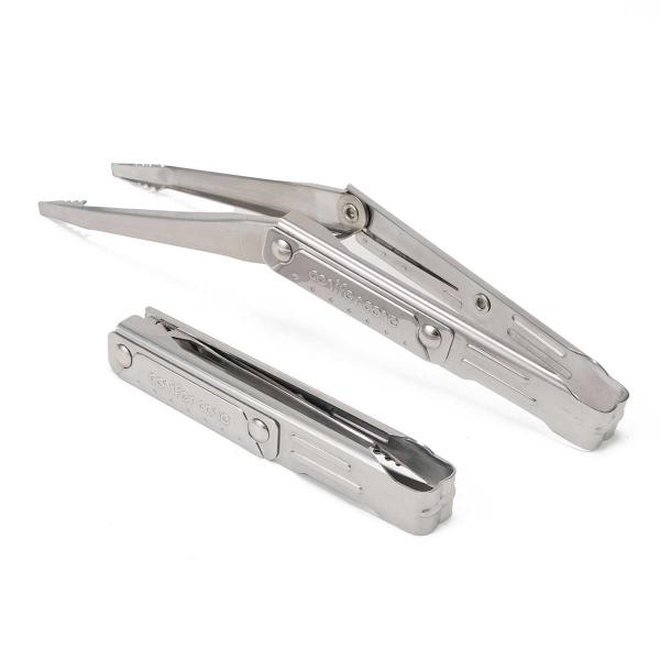 [ブランド] コニファーコーン[タイプ] フォールディングトング [アングルマスターMS][重量] 104g[サイズ] 長さ26cm/幅6cm/高さ26cm[収納時サイズ] 長さ14cm/幅2cm/高さ2cm[材質] ステンレスステンレス[...