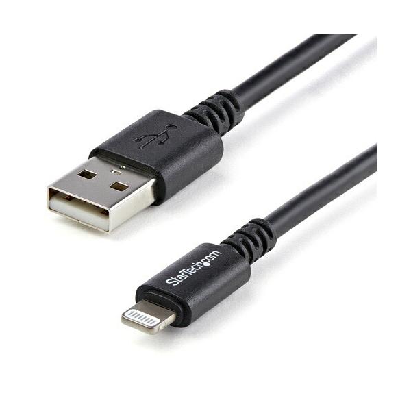 ★商品合計金額3000円(税込)以上送料無料★Ａｐｐｌｅデバイスの充電・同期に。配置の自由度が高い長尺ケーブルです。●米国ワイヤゲージ規格（ＡＷＧ）／２０／２８ＡＷＧ●色／ブラック●重量／１００ｇ●コネクタスタイル／ストレート●ケーブル長さ...