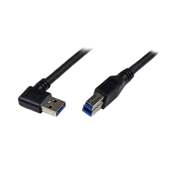 ★商品合計金額3000円(税込)以上送料無料★引き回しやすいＬ型コネクタ！ＳｕｐｅｒＳｐｅｅｄ　ＵＳＢ　３．０ケーブルです。●コネクタタイプ／ストレート・直角●米国ワイヤゲージ規格／２８ＡＷＧ●色／ブラック●重量／４８ｇ●インターフェースと...