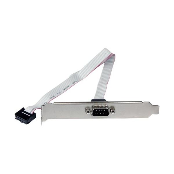 ★商品合計金額3000円(税込)以上送料無料★シリアルポートをパソコンの背面に追加します。●コネクタＡ／ＩＤＣ（１０ピン、マザーボードヘッダー）●コネクタＢ／ＤＢ−９（９ピン／Ｄ−Ｓｕｂ）●ケーブル長さ／４０６．４ｍｍ●色／グレー●重量／３...