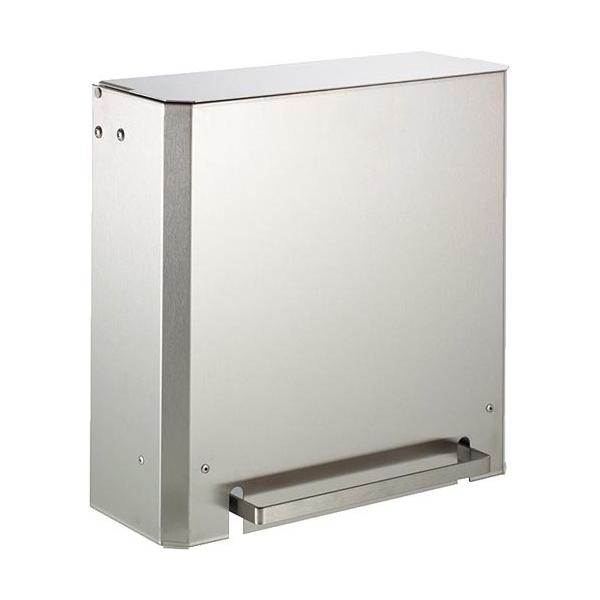 ★商品合計金額3000円(税込)以上送料無料★置き場所に困らないスリムタイプ。手を触れずに開閉できるペダル式。●材質／ステンレス●寸法／約幅３２０×奥行１５０×高さ３１５ｍｍ●カラー／シルバー●質量／約２．７ｋｇ●仕様／容量：５Ｌ、底ゴム付...