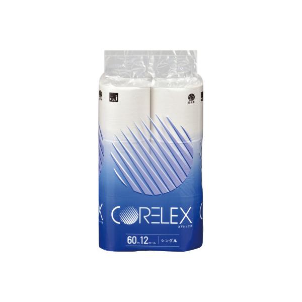★商品合計金額3000円(税込)以上送料無料★ＣＯＲＥＬＥＸ（コアレックス）シリーズ。●ロール寸法／紙幅１０７×直径１１３ｍｍ●箱寸法／７９６×４０１×３３５ｍｍ（１梱）●パック寸法／２０６×２０６×３２１ｍｍ●芯径／３８ｍｍ●ロール幅／１...