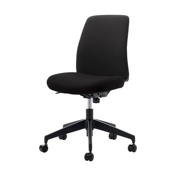 ★商品合計金額3000円(税込)以上送料無料★リビングライクな空間にマッチするカジュアルなデザイン。高いクッション性などの機能に特化し、お求めやすい価格を実現。●種別／肘なし●本体カラー／ブラック脚・ブラックフレーム●カラー／背・座　ブラッ...