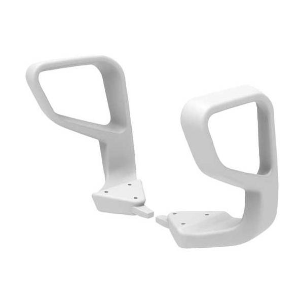 ★商品合計金額3000円(税込)以上送料無料★オプティ用肘セットになります。●種別／オプション肘ホワイト●カラー／ホワイトグレー●外寸法／幅２２５×奥行２３５×高さ２９５ｍｍ●材質／ポリプロピレン●質量／０．８ｋｇ●生産国／日本●保証期間／...