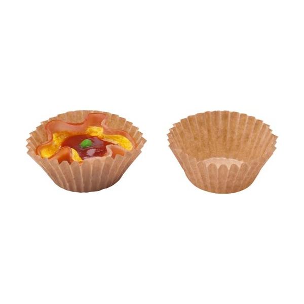 ★商品合計金額3000円(税込)以上送料無料★ＰＢＴフィルム貼り、厚手のクラフト紙のおかずカップ。オーブン使用ＯＫ（約２００℃まで）。お弁当に、焼き菓子やデザート、小分けカップとしても幅広く使えます。衛生・安全管理万全な日本国内工場生産品。...