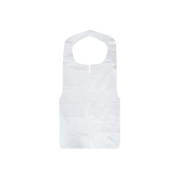 ★商品合計金額3000円(税込)以上送料無料★ガサガサしないソフトな風合い。特殊加工で汚れが浸み込みにくい不織布エプロン。●種別／白●寸法／タテ７３０×ヨコ３８０ｍｍ●材質／不織布●質量／９．４ｇ●生産国／中国●単位／１箱（３０枚入×３０）...