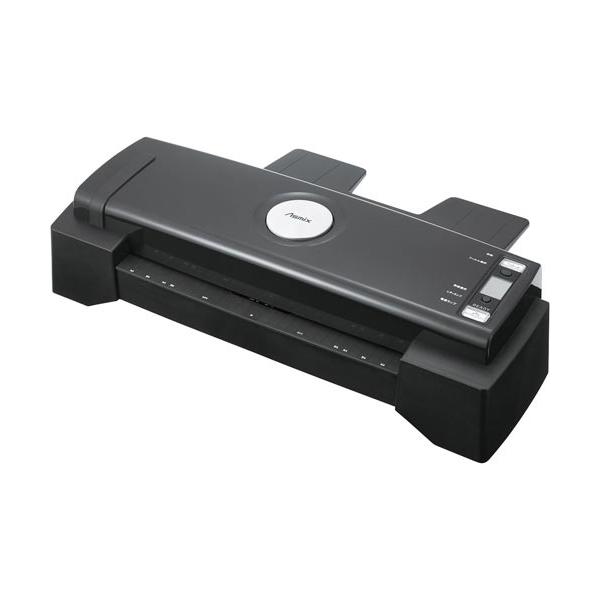 ★商品合計金額3000円(税込)以上送料無料★Ａ４サイズを最速約９秒（７５μｍ）でラミネートできる６本ローラー高速ラミネーター。厚み感知で速度調整するフルオート対応●質量／約４．３ｋｇ●寸法／幅５２２×奥行１７９（リアトレー使用時３６３）×...