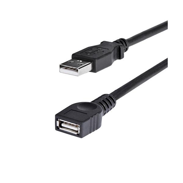 ★商品合計金額3000円(税込)以上送料無料★ＵＳＢ　２．０デバイスの接続距離を延長します。●色／ブラック●重量／６５　ｇ●米国ワイヤゲージ規格／２４／２８　ＡＷＧ●ケーブル長さ／１．８　ｍ　●インターフェースと転送速度／ＵＳＢ　２．０　−...