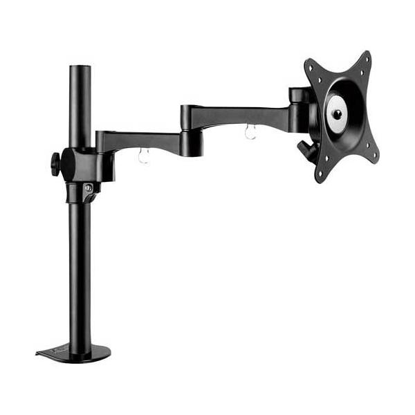 ★商品合計金額3000円(税込)以上送料無料★画面を水平方向へ自由に移動にできる多関節タイプのモニターアーム。最大２７インチまで対応●耐荷重／１０ｋｇまで●寸法／約４２０×４００×１２０ｍｍ●対応サイズ／１７−２７インチ●質量／約２．２ｋｇ...