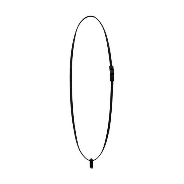 ★商品合計金額3000円(税込)以上送料無料★脱着なしのシンプルストラップ。表示面が裏返りにくいパーツ形状。価格で選ぶならこのタイプ！●カラー／黒●ひも寸法／幅８ｍｍ×約９０ｃｍ●材質／ひも：再生ＰＥＴ、フック：ＰＯＭ、事故防止パーツ・調節...