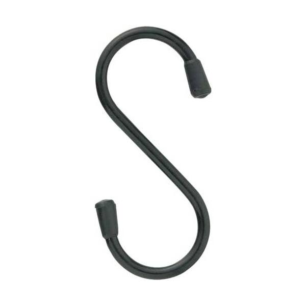 ★商品合計金額3000円(税込)以上送料無料★吊り下げツールの定番はこちらです。●種別／黒●フック線材寸法／直径４ｍｍ●外寸法／８０ｍｍ×４０ｍｍ×４ｍｍ径●材質／スチール（ＰＥコーティング）●質量／１０ｇ●生産国／中国●単位／１パック（４...