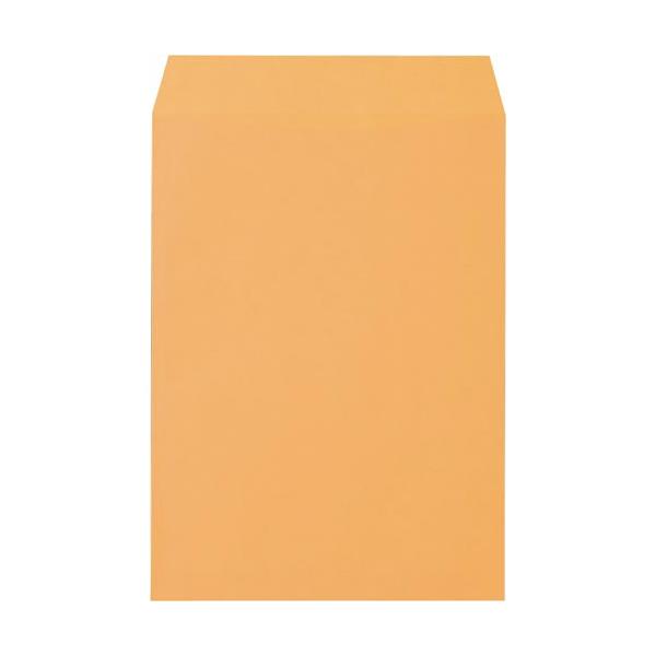 ★商品合計金額3000円(税込)以上送料無料★中身が透けにくく、発色鮮やかなカラークラフト封筒。●サイズ／角２●貼り合わせ方式／テープなし　サイド貼●テープ・のり／なし●坪量／８５ｇ／平方メートル●カラー／オレンジ●透過度／○●材質／古紙パ...