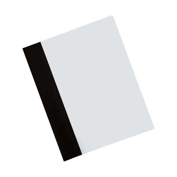 ★商品合計金額3000円(税込)以上送料無料★カバーに貼ってある製本テープで簡単スピーディに製本できます。オモテ：透明、ウラ：透明タイプになります。●サイズ／Ａ４タテ●カラー／黒●収容枚数／約９５枚●寸法（タテ×ヨコｍｍ）／３０５×２２０●...