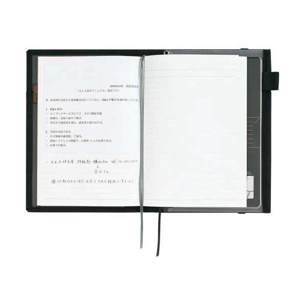 ★商品合計金額3000円(税込)以上送料無料★折り返して使用できる、というリングノートの特徴をそのまま残した、２冊収容タイプのカバーノート。●サイズ／Ａ５（３号）●付属品／セットノート：ツインリングノート＜エッジタイトル＞（ス−ＴＪ１０５Ｂ...