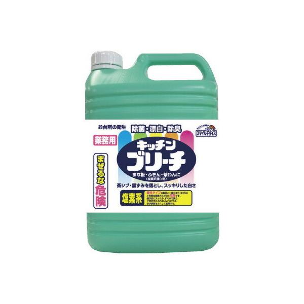 ★商品合計金額3000円(税込)以上送料無料★食器、まな板などの除菌・漂白・除臭ができる台所用漂白剤です。つけ置き洗いで茶渋・黒ずみ・ふきんのシミもスッキリした白さに。ふきんや排水口などのいやなニオイも消します。●容量／５ｋｇ●成分／次亜塩...