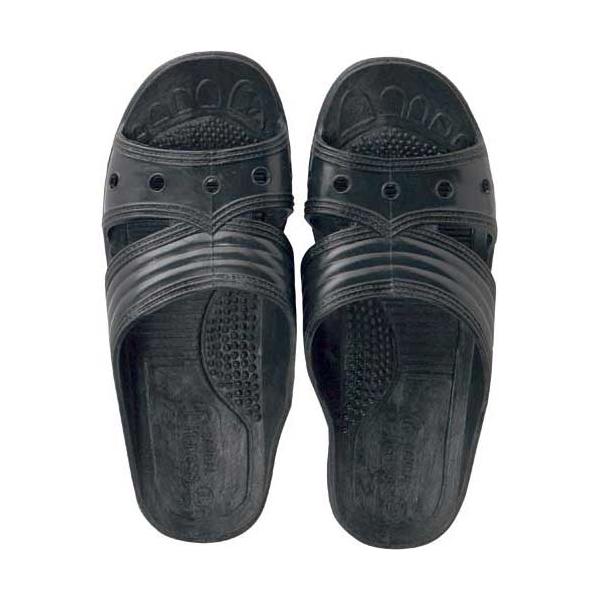 ★商品合計金額3000円(税込)以上送料無料★愛されてロングセラー。定番サンダルはまとめて買うほどどんどんおトクに！●カラー／ブラック●サイズ／Ｌ●内寸法／約２５．０ー２６．０ｃｍ●質量／約５２０ｇ●材質／ＰＶＣ●内寸／約２６．０ｃｍ●底寸...