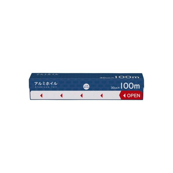 ★商品合計金額3000円(税込)以上送料無料★大量使いにとても便利な１００ｍタイプ！●寸法／３０ｃｍ×１００ｍ●材質／アルミニウム箔●厚さ／１１μｍ●金刃仕様●単位／１セット（５本入）●メーカー品番／１６０１０５×５※メーカーの都合によりパ...