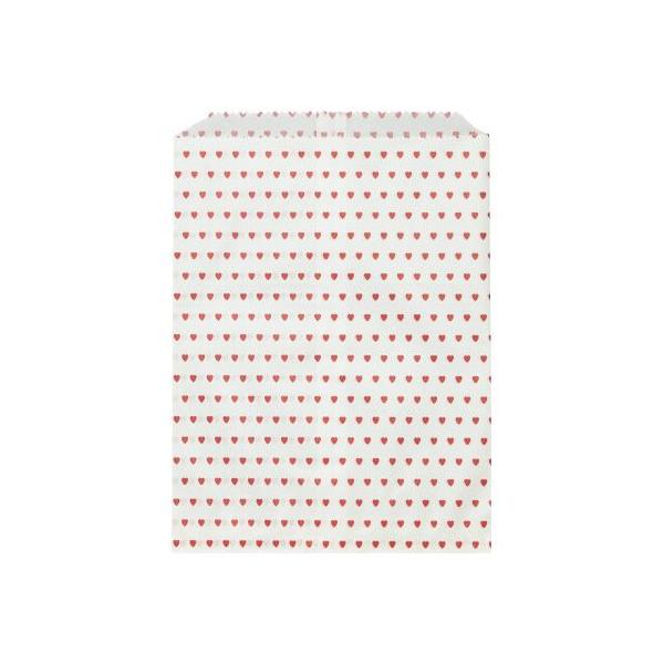 ★商品合計金額3000円(税込)以上送料無料★可愛いハート柄入りの紙袋で、ラッピング用あるいは小分け用として最適です！●サイズ／２号●カラー／ハート●寸法／タテ２３５×ヨコ１８０ｍｍ●坪量／３５ｇ／平方メートル●材質／紙●仕様／平袋●単位／...