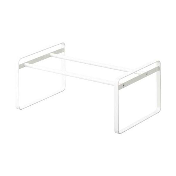 ★商品合計金額3000円(税込)以上送料無料★玄関スペース、靴の量によって、４１から７０センチに伸縮！●種別／１段●カラー／ホワイト●外寸法／幅４１０ー７００×奥行２５０×高さ１７５ｍｍ●有効内寸法／高さ：１３２ｍｍ●材質／スチール（粉体塗...