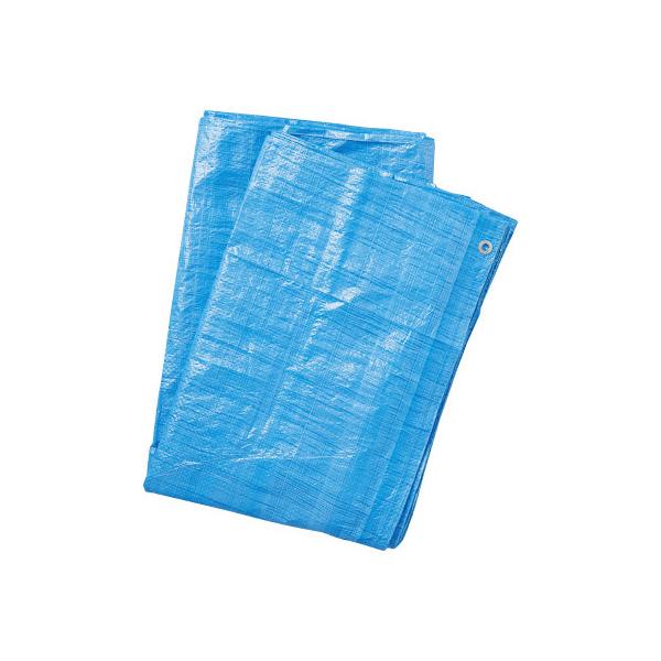 ★商品合計金額3000円(税込)以上送料無料★レジャーなど幅広く活躍するブルーシート。雨よけにも最適の薄手タイプ。●寸法／約１．７×２．６ｍ●規格／１．８×２．７●厚さ／約０．０９ｍｍ●質量／約２３８ｇ●材質／本体：ポリエチレン、ハト目：ア...