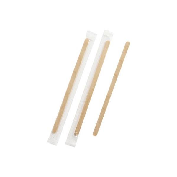 ★商品合計金額3000円(税込)以上送料無料★防カビ剤・漂白剤は一切使用しておりません。温もりのある天然素材です。個包装のウッドマドラーで衛生的。●材質／本体：木材、袋：ポリプロピレン●生産国／中国●種別／ＰＰ袋入●寸法／幅６×長さ１４０ｍ...