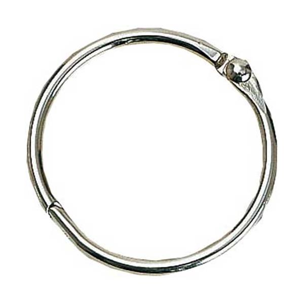 ★商品合計金額3000円(税込)以上送料無料★カード類、キーのストック、整理に。●材質／本体：軟鋼線材（ニッケルメッキ）●３号（内径２５ｍｍ）●単位／１パック（１００本入）●メーカー品番／リン−１０３Ｚ×１００※１パック単位でお申し込みください。