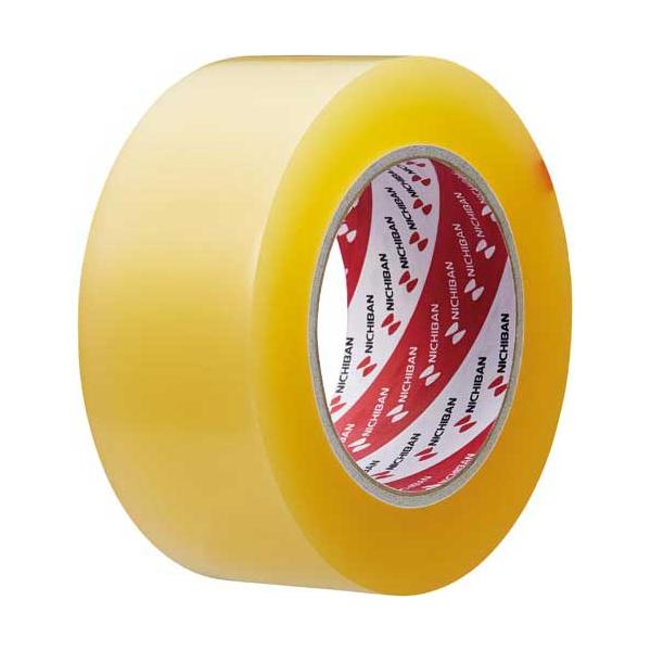 ★商品合計金額3000円(税込)以上送料無料★段ボール包装用ＯＰＰ粘着テープです。ゴム系の粘着剤を使用しており、低温時でも安定した粘着力を発揮します。耐水、耐久性に優れています。●カラー／透明●寸法／幅５０ｍｍ×長さ１００ｍ●材質／基材：ポ...