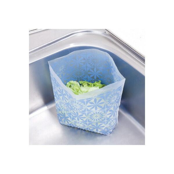 ★商品合計金額3000円(税込)以上送料無料★シンクに広げて置くだけ！三角コーナー要らずでお手入れ楽々。少量のゴミ処理に最適なミニサイズです。●サイズ／（約）幅２５０×高さ１８０×底マチ１２０ｍｍ●材質／ポリエチレン●種別／大●単位／１パッ...