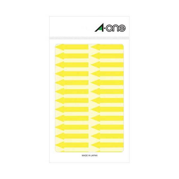 ★商品合計金額3000円(税込)以上送料無料★あざやかな発色で、識別しやすい蛍光色の矢印ラベルです。重要項目や地図上の場所を指し示すなどの用途に便利。●カラー／蛍光黄●寸法／６ｍｍ×４２ｍｍ●材質／上質紙●総片数／１０４片●単位／１パック（...