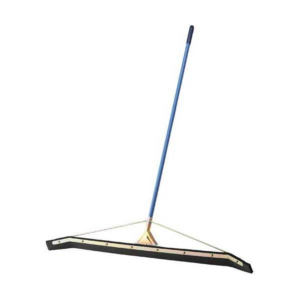 ★商品合計金額3000円(税込)以上送料無料★特に広い場所で効率的に水切りができます。●寸法／幅約１１６０×全長約１５７０ｍｍ●質量／約２５６０ｇ●材質／ハンドル：スチールパイプ（φ約２５ｍｍ）、ヘッド：スチールクロメートメッキ、ゴム：合成...