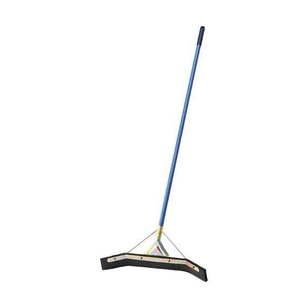 ★商品合計金額3000円(税込)以上送料無料★特に広い場所で効率的に水切りができます。●寸法／幅約５６０×全長約１５７０ｍｍ●質量／約１３８０ｇ●材質／ハンドル：スチールパイプ（φ約２５ｍｍ）、ヘッド：スチールクロメートメッキ、ゴム：合成ゴ...