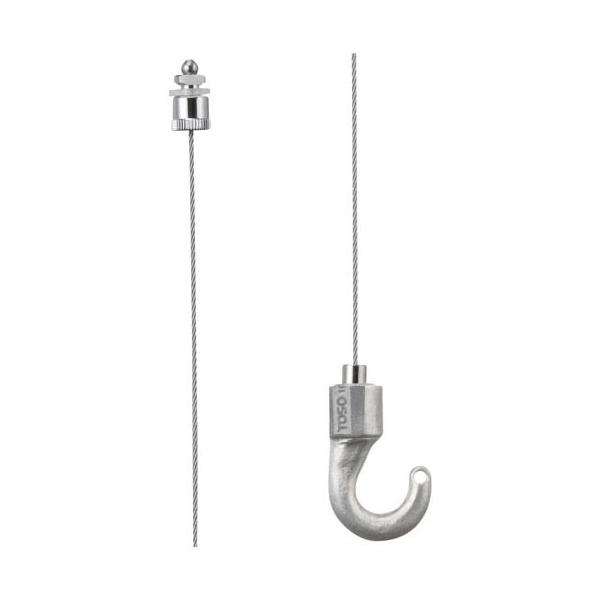 ★商品合計金額3000円(税込)以上送料無料★レールに直接固定できる後入れタイプのハンガーです。※トーソーのマグネットピクチャーレール・釘留めピクチャーレールの専用パーツ。●材質／フック：亜鉛ダイカスト、ワイヤー：ＳＵＳ３０４●ワイヤー長／...